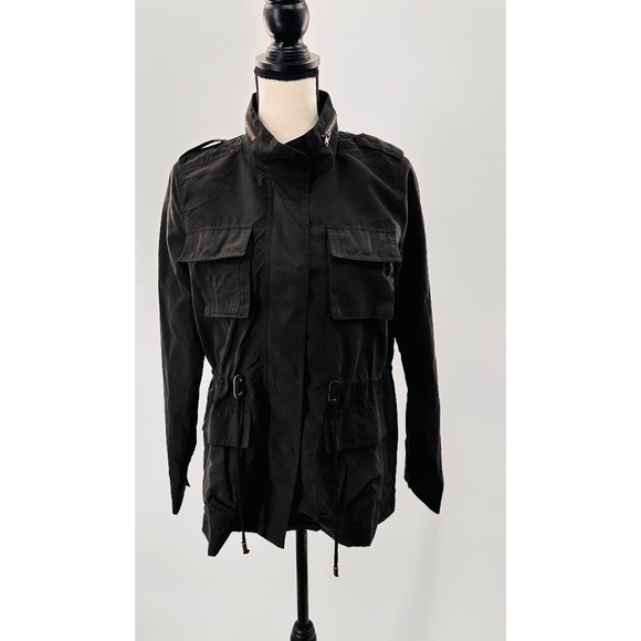 Love Tree | Jackets & Coats | Love Tree Black Light Weight Multi Pocket ...